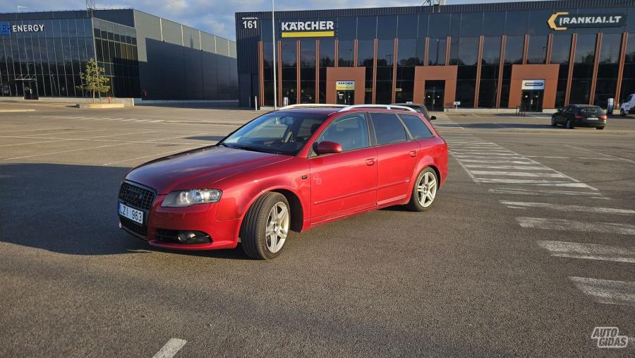 Sarkans Audi A4 2006 Kauņa, ar dzinēja tilpumu 2.00 L un nobraukumu 241 tūkst. km par 3600 €, foto 8 vietnē AUTOMOTO.COM.LV