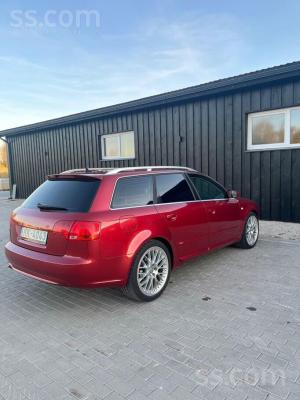 Red Audi A4 2006 in Jelgava, with an engine capacity of 2.00 L and mileage of 301 thousand km for 3995 €, photo 5 on AUTOMOTO.COM.LV
