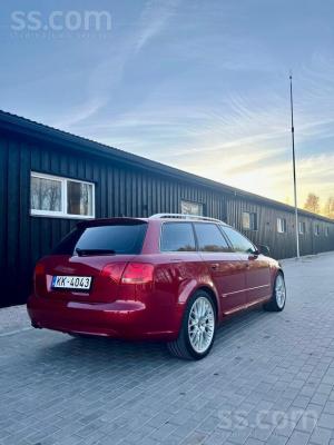 Red Audi A4 2006 in Jelgava, with an engine capacity of 2.00 L and mileage of 301 thousand km for 3995 €, photo 6 on AUTOMOTO.COM.LV
