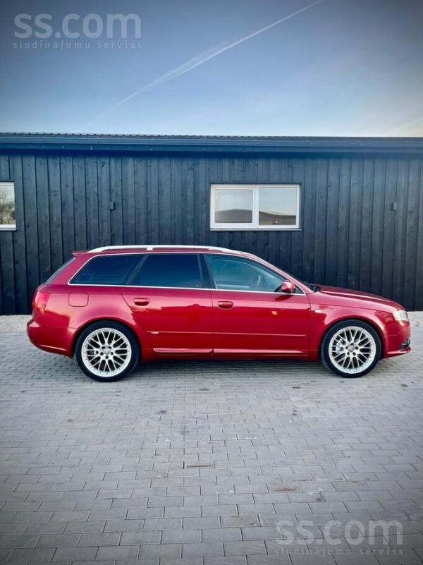 Sarkans Audi A4 2006 Jelgava, ar dzinēja tilpumu 2.00 L un nobraukumu 301 tūkst. km par 3995 €, foto 6 vietnē AUTOMOTO.COM.LV