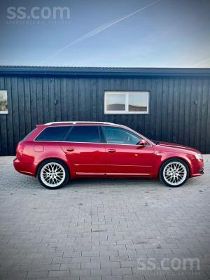 Red Audi A4 2006 in Jelgava, with an engine capacity of 2.00 L and mileage of 301 thousand km for 3995 €, photo 7 on AUTOMOTO.COM.LV