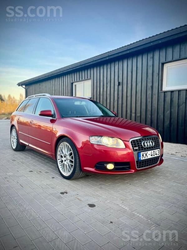Sarkans Audi A4 2006 Jelgava, ar dzinēja tilpumu 2.00 L un nobraukumu 301 tūkst. km par 3995 €, foto 8 vietnē AUTOMOTO.COM.LV