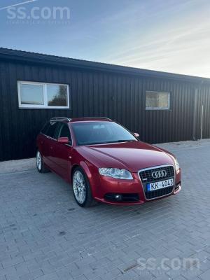 Red Audi A4 2006 in Jelgava, with an engine capacity of 2.00 L and mileage of 301 thousand km for 3995 €, photo 10 on AUTOMOTO.COM.LV