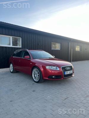 Red Audi A4 2006 in Jelgava, with an engine capacity of 2.00 L and mileage of 301 thousand km for 3995 €, photo 11 on AUTOMOTO.COM.LV