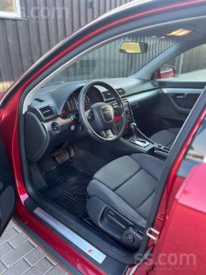 Red Audi A4 2006 in Jelgava, with an engine capacity of 2.00 L and mileage of 301 thousand km for 3995 €, photo 15 on AUTOMOTO.COM.LV