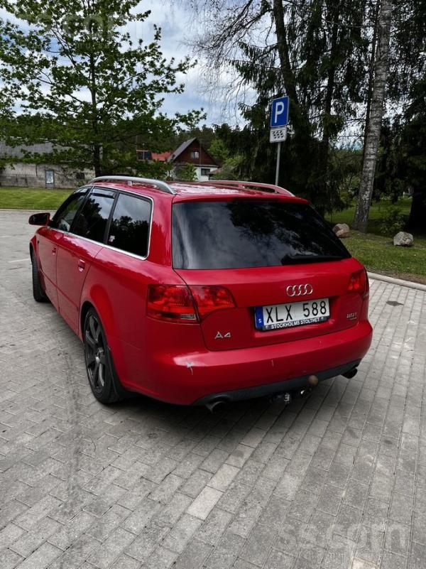 Sarkans Audi A4 2006 Saldus, ar dzinēja tilpumu 2.00 L un nobraukumu 228 tūkst. km par 3550 €, foto 6 vietnē AUTOMOTO.COM.LV
