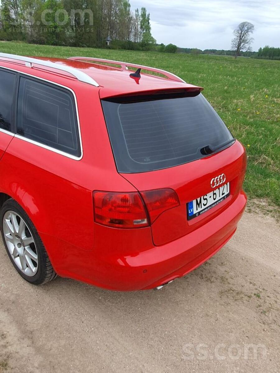 Red Audi A4 2006 in Riga, with an engine capacity of 2.00 L and mileage of 328 thousand km for 4200 €, photo 8 on AUTOMOTO.COM.LV
