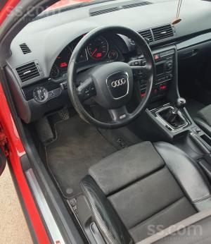 Red Audi A4 2006 in Riga, with an engine capacity of 2.00 L and mileage of 328 thousand km for 4200 €, photo 19 on AUTOMOTO.COM.LV