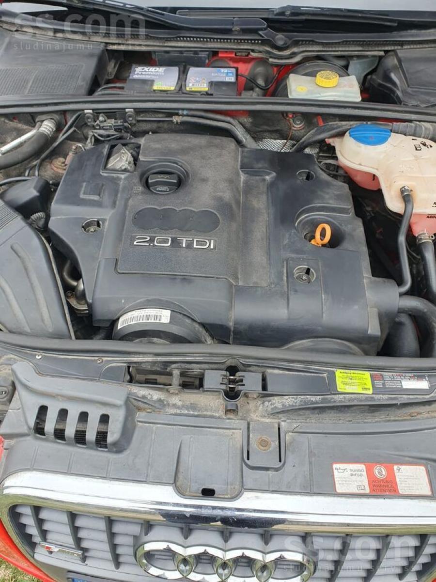 Red Audi A4 2006 in Riga, with an engine capacity of 2.00 L and mileage of 328 thousand km for 4200 €, photo 22 on AUTOMOTO.COM.LV