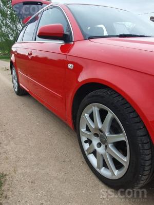 Red Audi A4 2006 in Riga, with an engine capacity of 2.00 L and mileage of 328 thousand km for 4200 €, photo 3 on AUTOMOTO.COM.LV