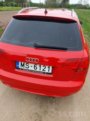 Red Audi A4 2006 in Riga, with an engine capacity of 2.00 L and mileage of 328 thousand km for 4200 €, photo 9 on AUTOMOTO.COM.LV