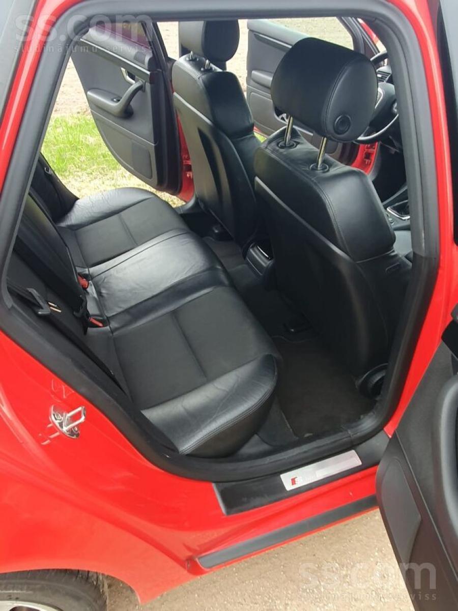 Red Audi A4 2006 in Riga, with an engine capacity of 2.00 L and mileage of 328 thousand km for 4200 €, photo 15 on AUTOMOTO.COM.LV