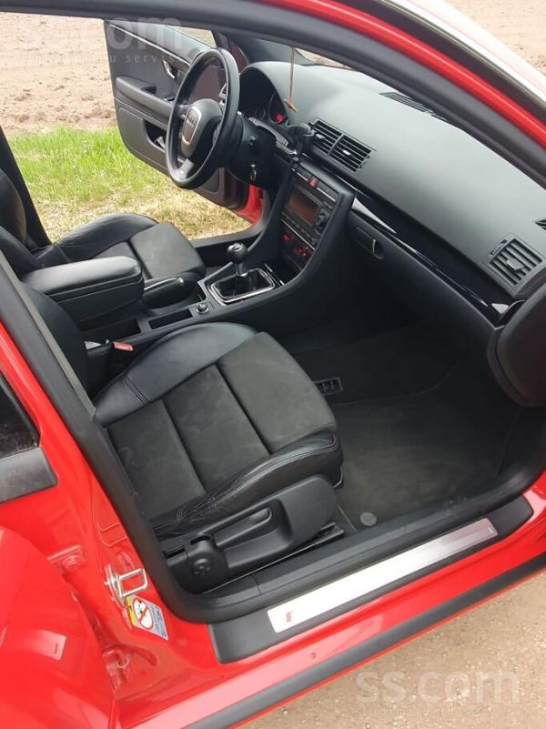 Sarkans Audi A4 2006 Preiļi, ar dzinēja tilpumu 2.00 L un nobraukumu 328 tūkst. km par 3800 €, foto 10 vietnē AUTOMOTO.COM.LV