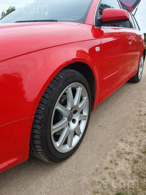Sarkans Audi A4 2006 Preiļi, ar dzinēja tilpumu 2.00 L un nobraukumu 328 tūkst. km par 3800 €, foto 9 vietnē AUTOMOTO.COM.LV
