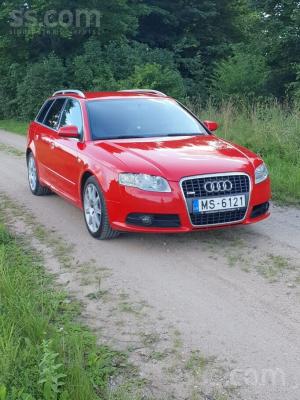 Red Audi A4 2006 in Riga, with an engine capacity of 2.00 L and mileage of 328 thousand km for 3500 €, photo 5 on AUTOMOTO.COM.LV