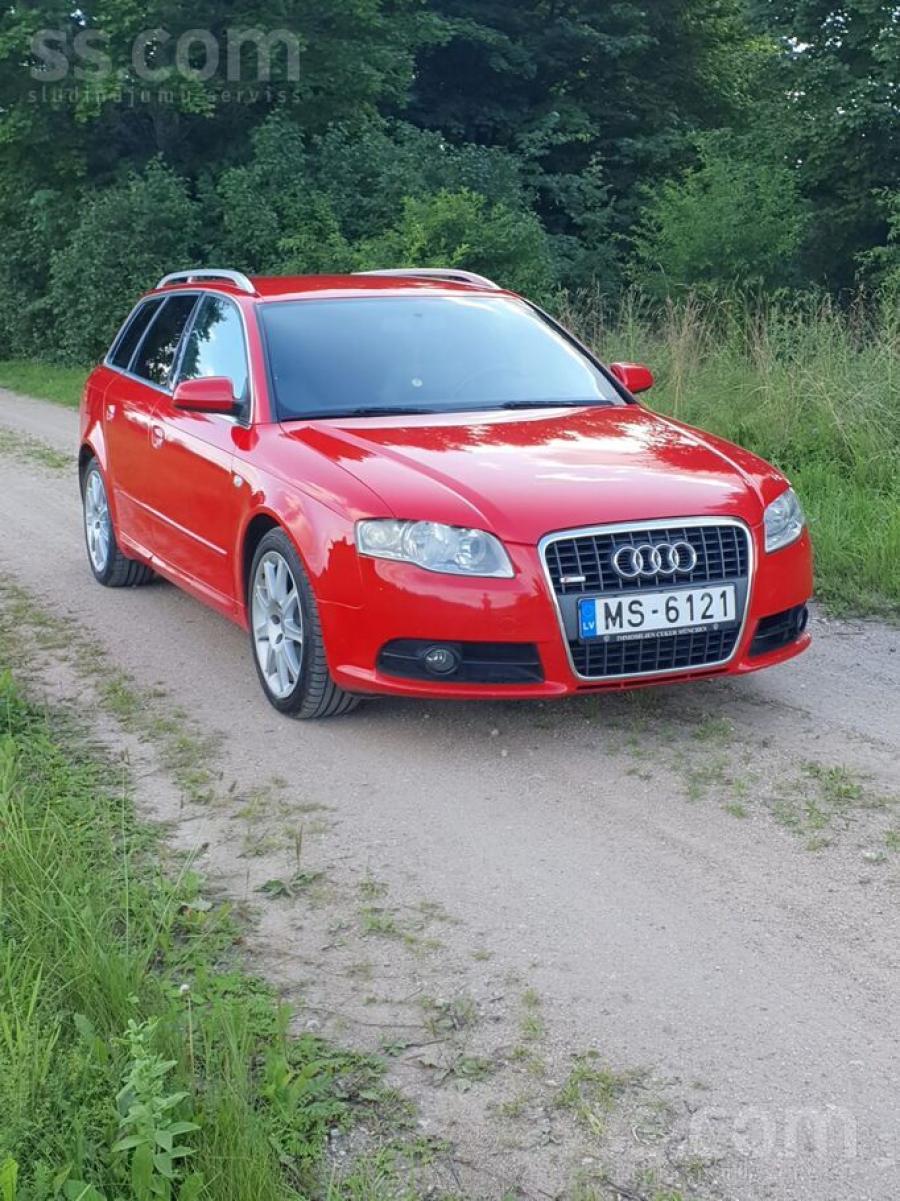Red Audi A4 2006 in Riga, with an engine capacity of 2.00 L and mileage of 328 thousand km for 3500 €, photo 5 on AUTOMOTO.COM.LV