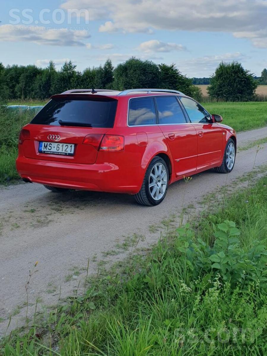 Red Audi A4 2006 in Riga, with an engine capacity of 2.00 L and mileage of 328 thousand km for 3500 €, photo 7 on AUTOMOTO.COM.LV