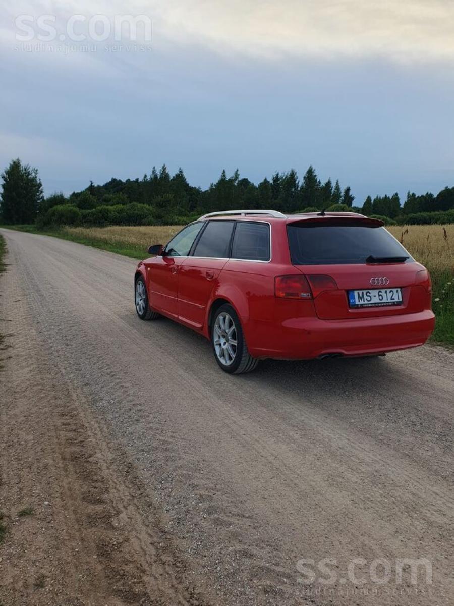 Red Audi A4 2006 in Riga, with an engine capacity of 2.00 L and mileage of 328 thousand km for 3500 €, photo 8 on AUTOMOTO.COM.LV