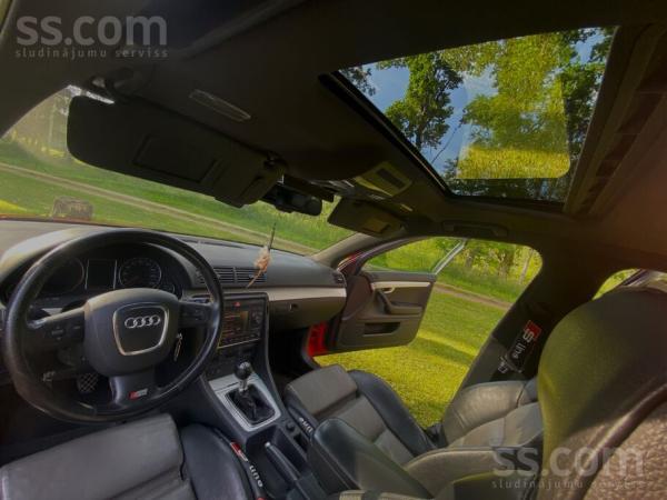 Red Audi A4 2006 in Madona, with an engine capacity of 2.00 L and mileage of 319 thousand km for 4990 €, photo 10 on AUTOMOTO.COM.LV