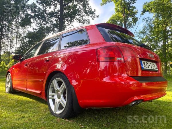 Sarkans Audi A4 2006 Madona, ar dzinēja tilpumu 2.00 L un nobraukumu 319 tūkst. km par 4390 €, foto 4 vietnē AUTOMOTO.COM.LV