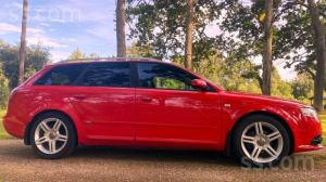Red Audi A4 2006 in Madona, with an engine capacity of 2.00 L and mileage of 319 thousand km for 4390 €, photo 9 on AUTOMOTO.COM.LV