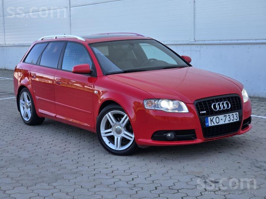 Sarkans Audi A4 2006 Rīga, ar dzinēja tilpumu 2.00 L un nobraukumu 319 tūkst. km par 3600 €, foto 3 vietnē AUTOMOTO.COM.LV