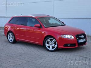 Sarkans Audi A4 2006 Rīga, ar dzinēja tilpumu 2.00 L un nobraukumu 319 tūkst. km par 3600 €, foto 5 vietnē AUTOMOTO.COM.LV