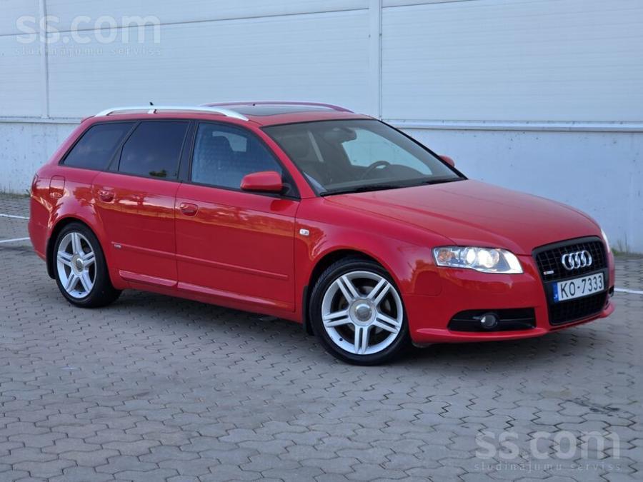 Sarkans Audi A4 2006 Rīga, ar dzinēja tilpumu 2.00 L un nobraukumu 319 tūkst. km par 3600 €, foto 5 vietnē AUTOMOTO.COM.LV