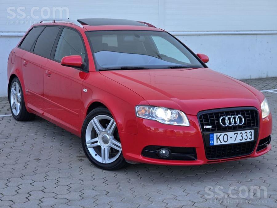 Sarkans Audi A4 2006 Rīga, ar dzinēja tilpumu 2.00 L un nobraukumu 319 tūkst. km par 3600 €, foto 9 vietnē AUTOMOTO.COM.LV