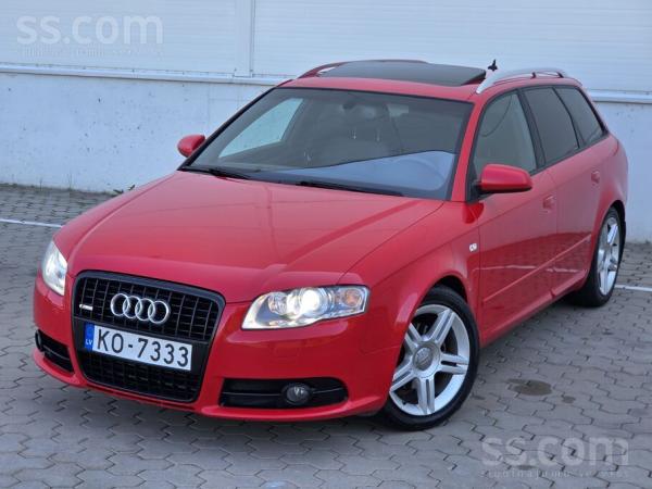 Красный Ауди А4 2006 в Рига, объемом двигателя 2.00 л и пробегом 319 тыс. км за 3600 €, фото 10 на AUTOMOTO.COM.LV
