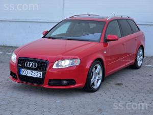 Sarkans Audi A4 2006 Rīga, ar dzinēja tilpumu 2.00 L un nobraukumu 319 tūkst. km par 3600 €, foto 14 vietnē AUTOMOTO.COM.LV