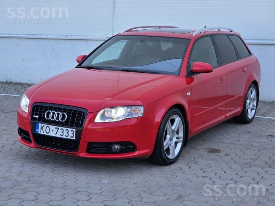 Sarkans Audi A4 2006 Rīga, ar dzinēja tilpumu 2.00 L un nobraukumu 319 tūkst. km par 3600 €, foto 14 vietnē AUTOMOTO.COM.LV