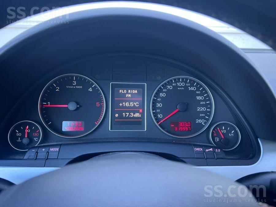 Sarkans Audi A4 2006 Rīga, ar dzinēja tilpumu 2.00 L un nobraukumu 319 tūkst. km par 3600 €, foto 16 vietnē AUTOMOTO.COM.LV