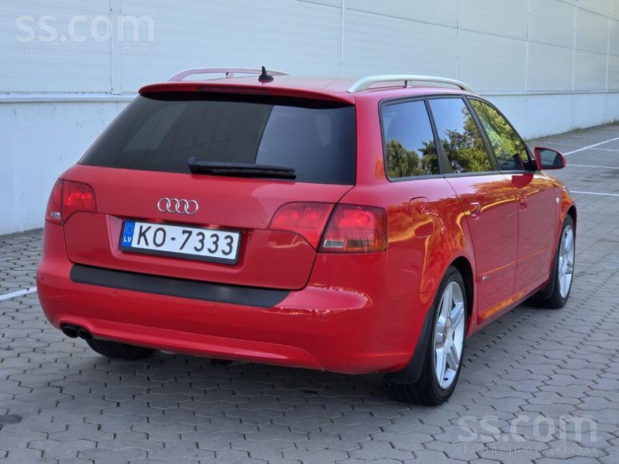 Sarkans Audi A4 2006 Rīga, ar dzinēja tilpumu 2.00 L un nobraukumu 319 tūkst. km par 3600 €, foto 23 vietnē AUTOMOTO.COM.LV