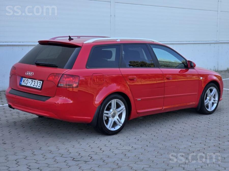 Sarkans Audi A4 2006 Rīga, ar dzinēja tilpumu 2.00 L un nobraukumu 319 tūkst. km par 3600 €, foto 24 vietnē AUTOMOTO.COM.LV