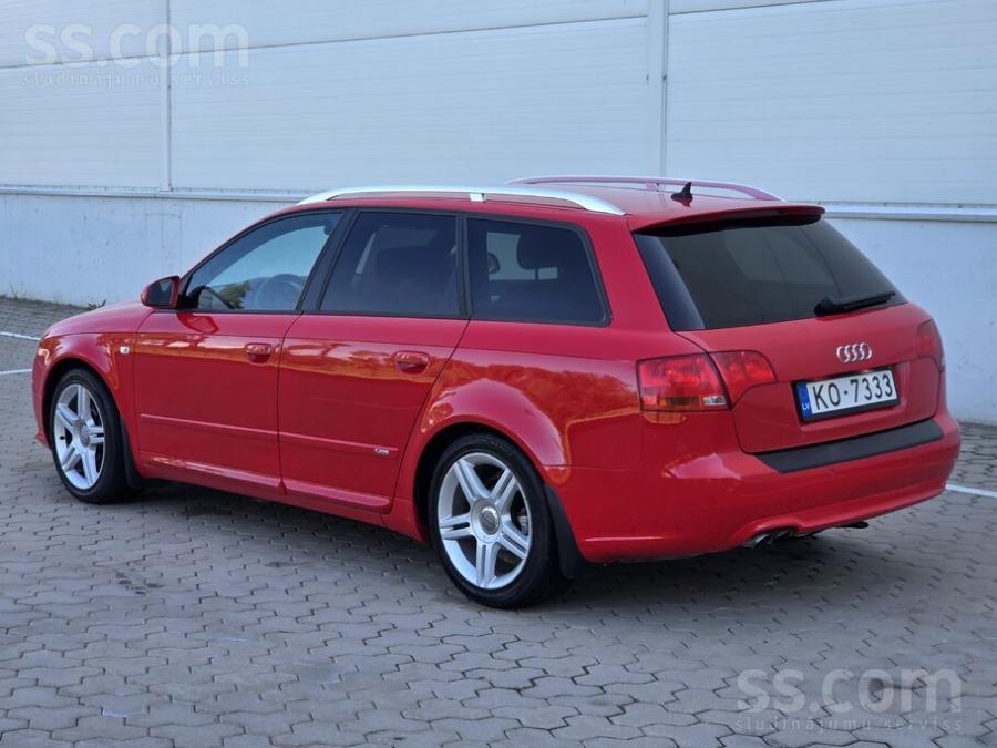 Sarkans Audi A4 2006 Rīga, ar dzinēja tilpumu 2.00 L un nobraukumu 319 tūkst. km par 3600 €, foto 25 vietnē AUTOMOTO.COM.LV