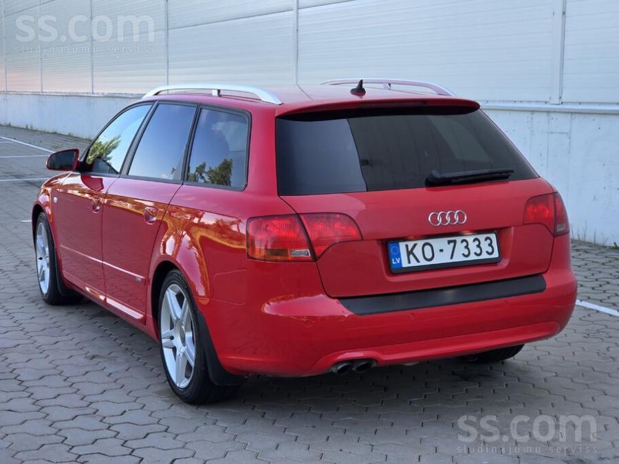 Sarkans Audi A4 2006 Rīga, ar dzinēja tilpumu 2.00 L un nobraukumu 319 tūkst. km par 3600 €, foto 26 vietnē AUTOMOTO.COM.LV