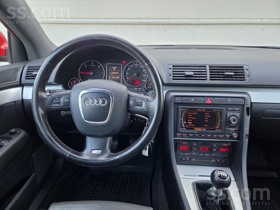 Sarkans Audi A4 2006 Rīga, ar dzinēja tilpumu 2.00 L un nobraukumu 319 tūkst. km par 3600 €, foto 33 vietnē AUTOMOTO.COM.LV