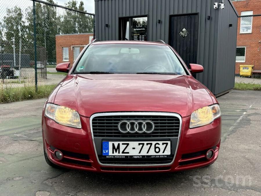 Sarkans Audi A4 2006 Rīga, ar dzinēja tilpumu 2.00 L un nobraukumu 303 tūkst. km par 3350 €, foto 3 vietnē AUTOMOTO.COM.LV