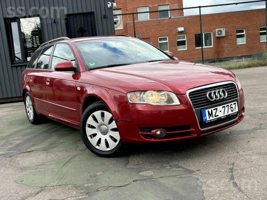 Sarkans Audi A4 2006 Rīga, ar dzinēja tilpumu 2.00 L un nobraukumu 303 tūkst. km par 3350 €, foto 4 vietnē AUTOMOTO.COM.LV