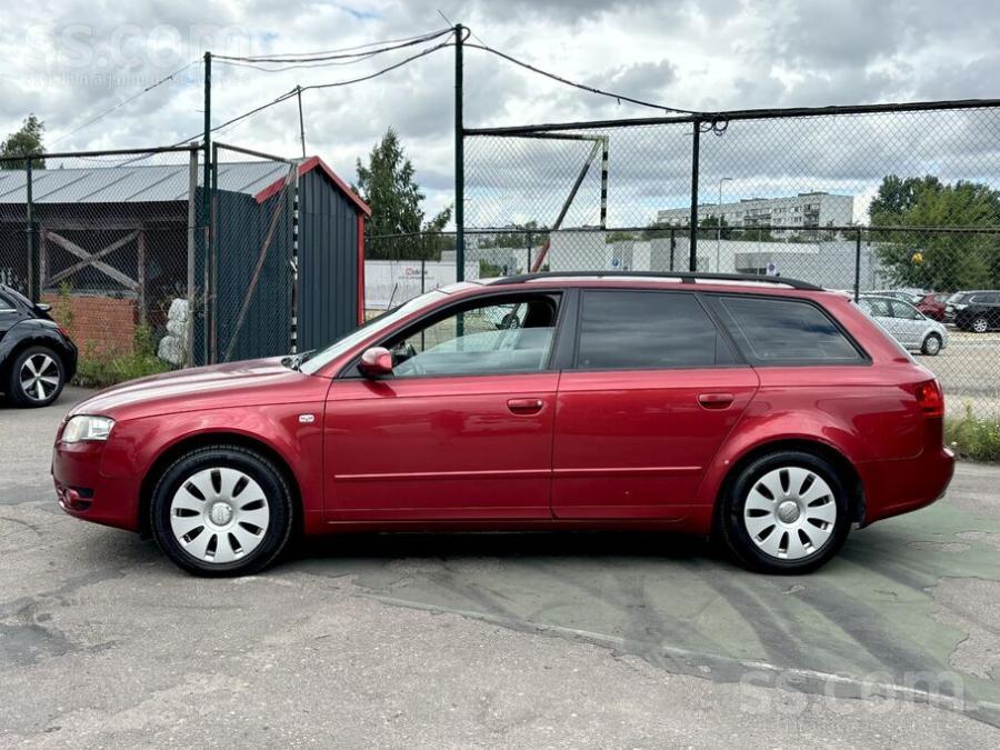 Sarkans Audi A4 2006 Rīga, ar dzinēja tilpumu 2.00 L un nobraukumu 303 tūkst. km par 3350 €, foto 5 vietnē AUTOMOTO.COM.LV