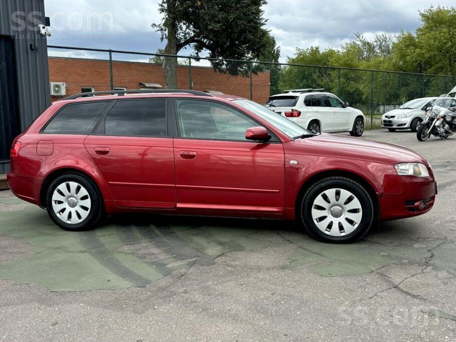 Sarkans Audi A4 2006 Rīga, ar dzinēja tilpumu 2.00 L un nobraukumu 303 tūkst. km par 3350 €, foto 6 vietnē AUTOMOTO.COM.LV