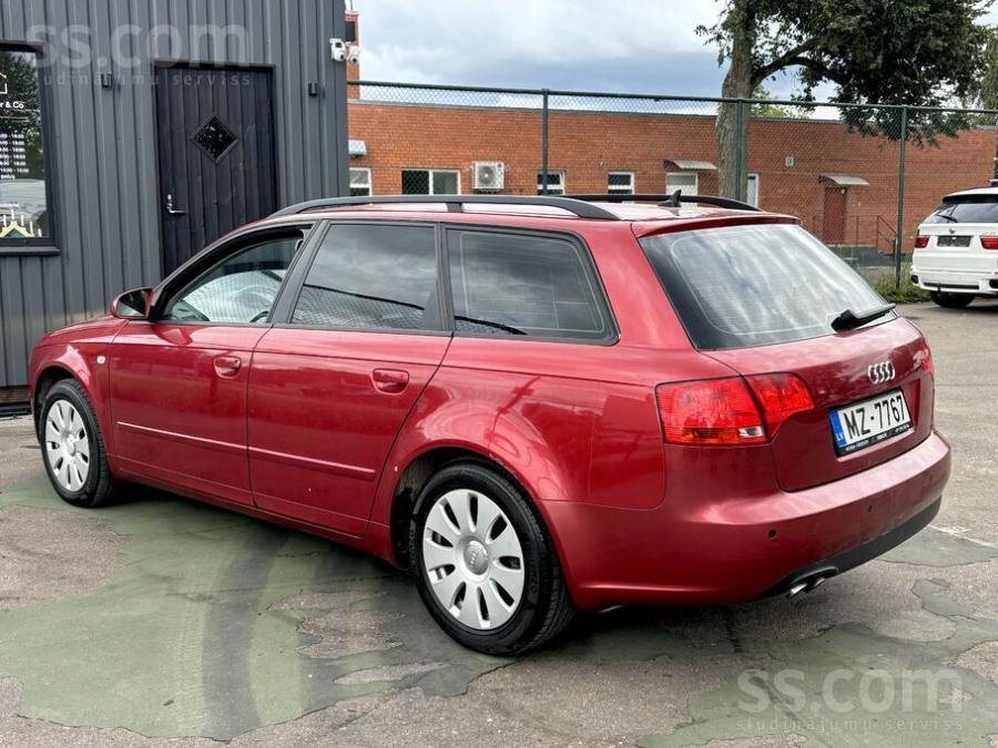 Sarkans Audi A4 2006 Rīga, ar dzinēja tilpumu 2.00 L un nobraukumu 303 tūkst. km par 3350 €, foto 7 vietnē AUTOMOTO.COM.LV