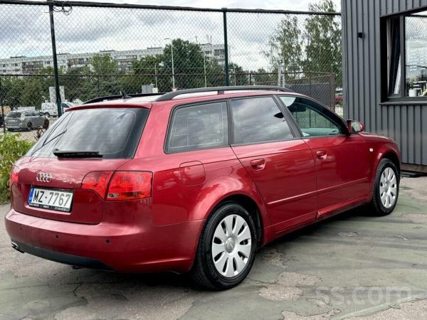 Red Audi A4 2006 in Riga, with an engine capacity of 2.00 L and mileage of 303 thousand km for 3350 €, photo 8 on AUTOMOTO.COM.LV