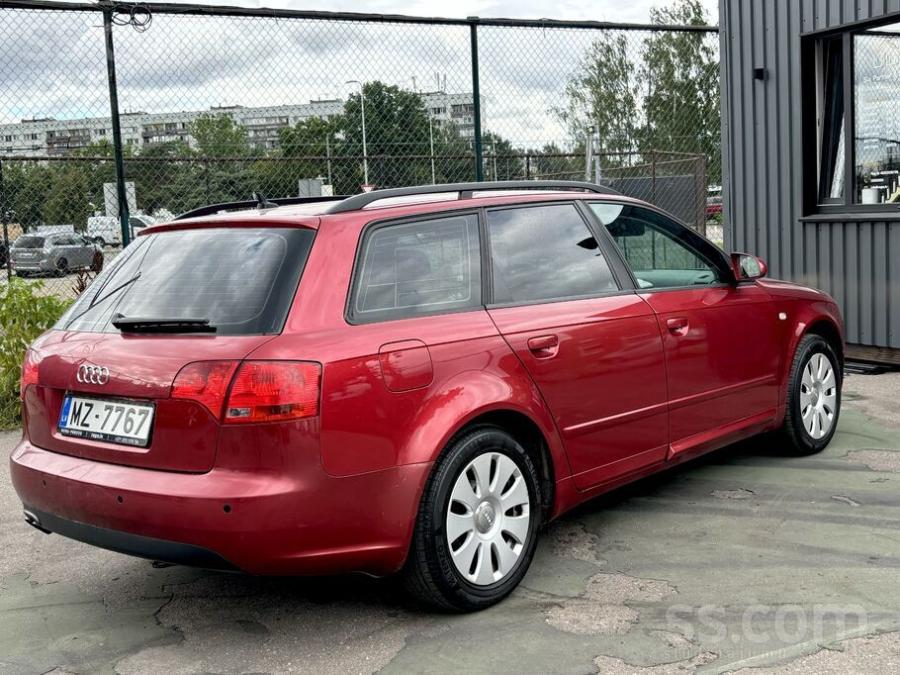 Sarkans Audi A4 2006 Rīga, ar dzinēja tilpumu 2.00 L un nobraukumu 303 tūkst. km par 3350 €, foto 9 vietnē AUTOMOTO.COM.LV