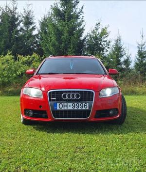 Sarkans Audi A4 2006 Madona, ar dzinēja tilpumu 2.00 L un nobraukumu 346 tūkst. km par 3000 €, foto  vietnē AUTOMOTO.COM.LV
