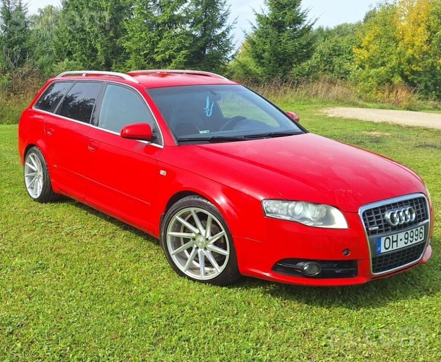 Sarkans Audi A4 2006 Madona, ar dzinēja tilpumu 2.00 L un nobraukumu 346 tūkst. km par 3000 €, foto 3 vietnē AUTOMOTO.COM.LV