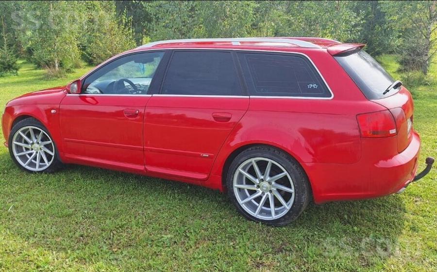 Sarkans Audi A4 2006 Madona, ar dzinēja tilpumu 2.00 L un nobraukumu 346 tūkst. km par 3000 €, foto 5 vietnē AUTOMOTO.COM.LV