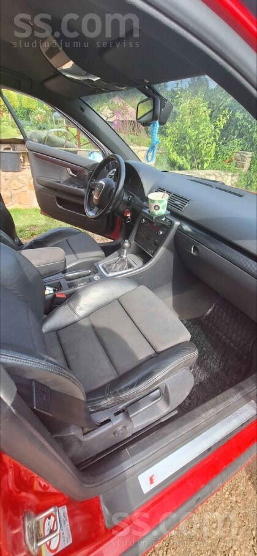 Sarkans Audi A4 2006 Madona, ar dzinēja tilpumu 2.00 L un nobraukumu 346 tūkst. km par 3000 €, foto 12 vietnē AUTOMOTO.COM.LV