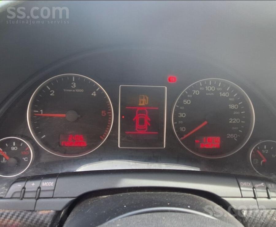 Sarkans Audi A4 2006 Madona, ar dzinēja tilpumu 2.00 L un nobraukumu 346 tūkst. km par 3000 €, foto 13 vietnē AUTOMOTO.COM.LV